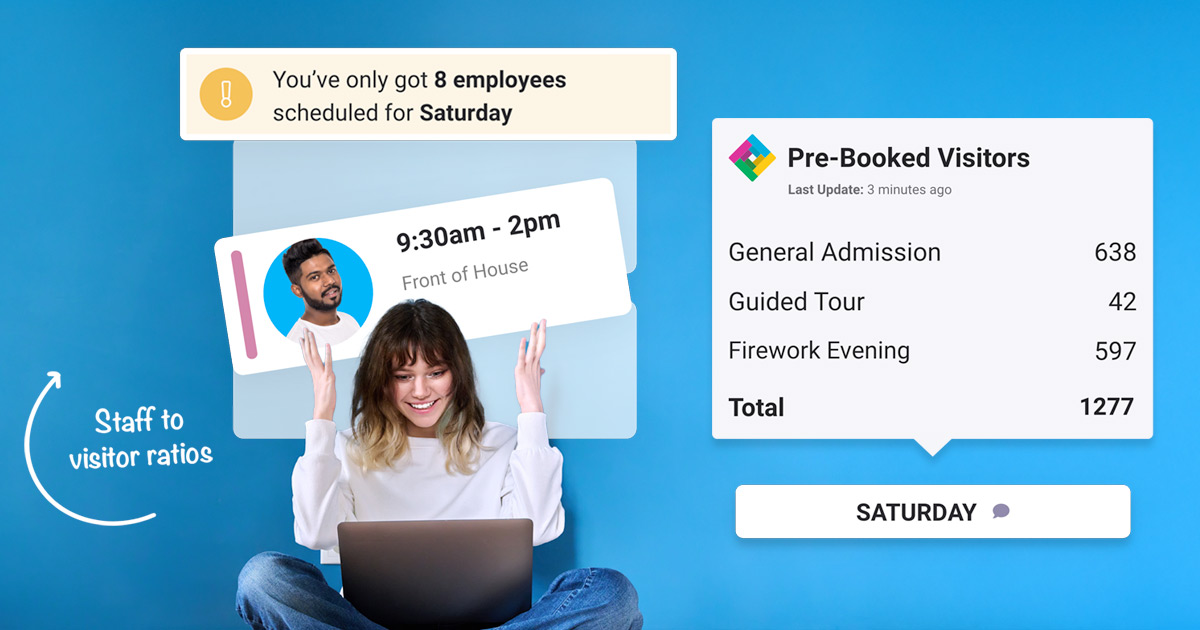 Looking to integrate your ticketing and staff scheduling system?